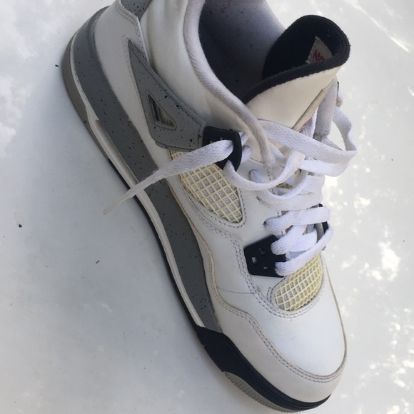 Jordan | Shoes | Jordan Retro 4s Cement | Poshmark